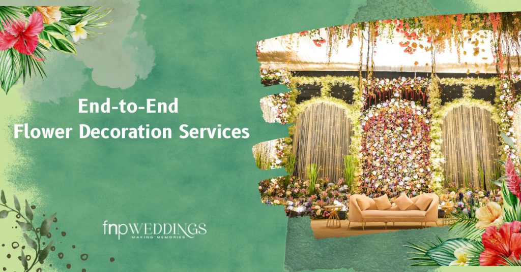 End-to-End Flower Decoration Services - FNP Weddings